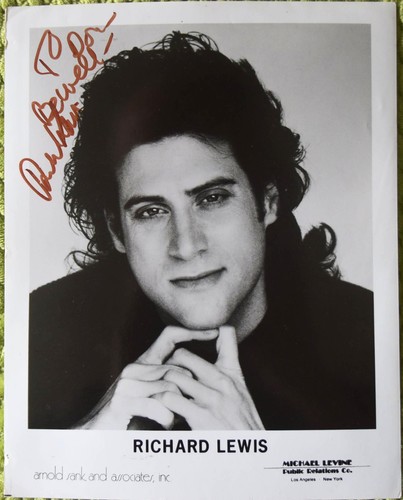 Richard Lewis Original Hand Signed Photo 8"X10" | eBay