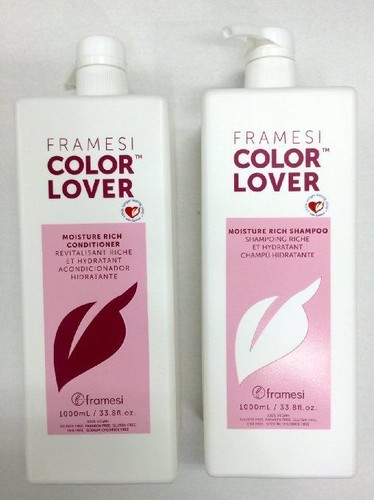 Framesi Color Lover Moisture Rich Shampoo/ Conditioner DUO 33 oz | eBay