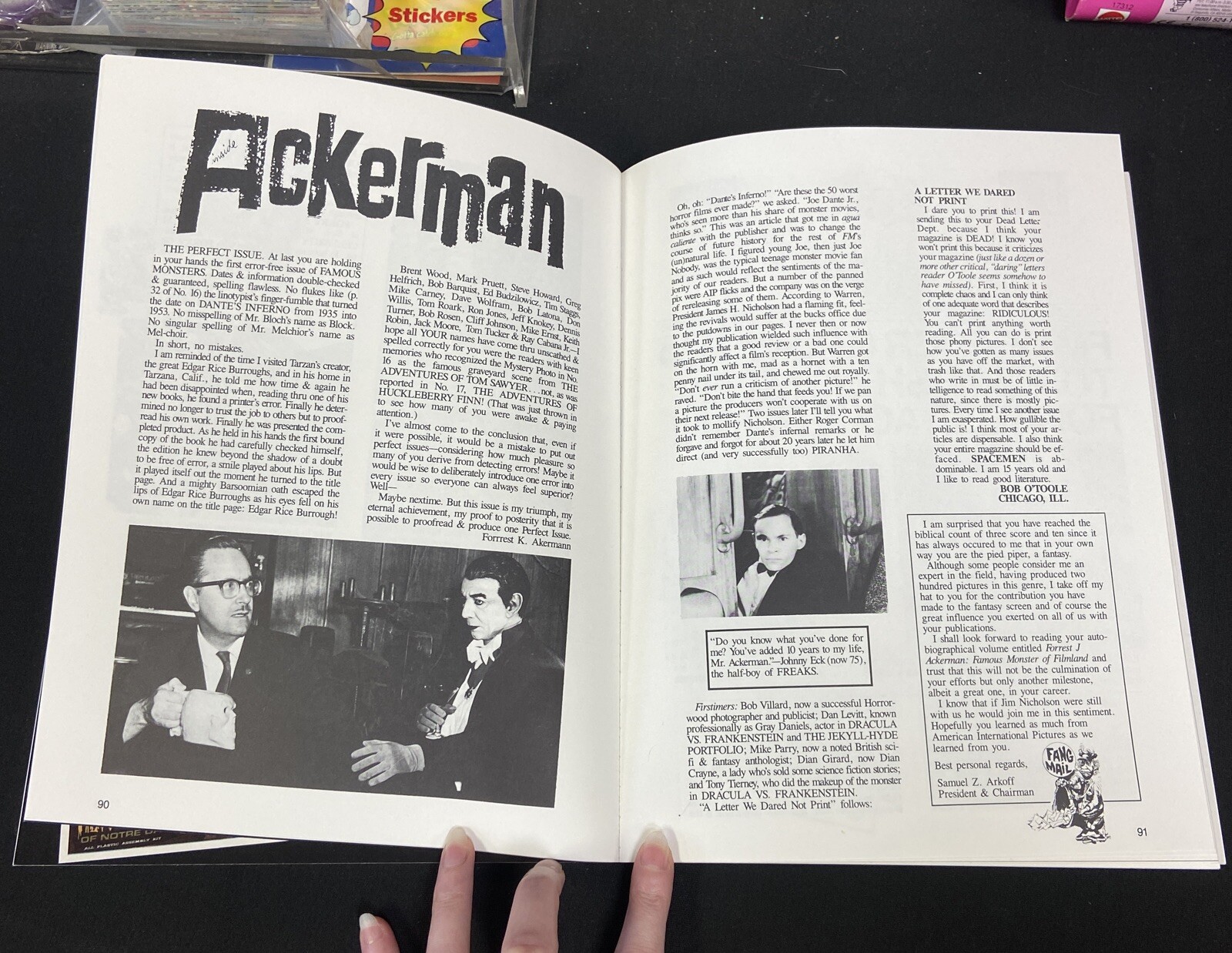 Forrest J. Ackerman, Famous Monster of Filmland by Forrest J. Ackerman ...