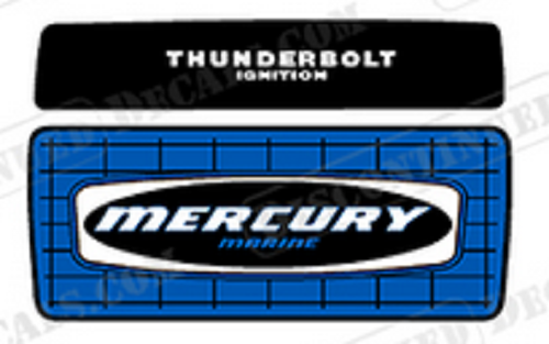 Fits Mercury 2.5 Alien Cowl Retro XS Power Outboard Motor Engine Decals ...