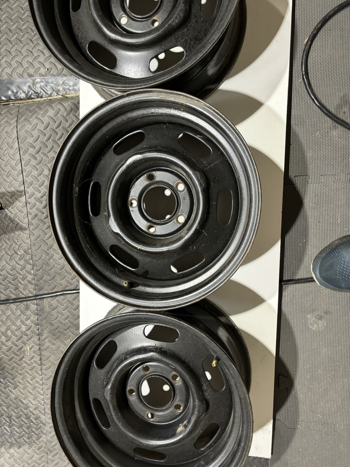 Dodge Plymouth Mopar 15 X 7 Cop Car Police Rallye Wheel Rim Slotted OEM ...
