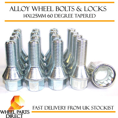 Wheel Bolts & Locks (12+4) 14x1.25 Nuts for BMW X6M [F16] 15-16 | eBay UK