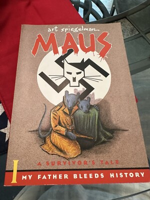 MAUS BY ART SPIEGELMAN- MY FATHER BLEEDS HISTORY . GRAPHIC NOVEL (SC ...