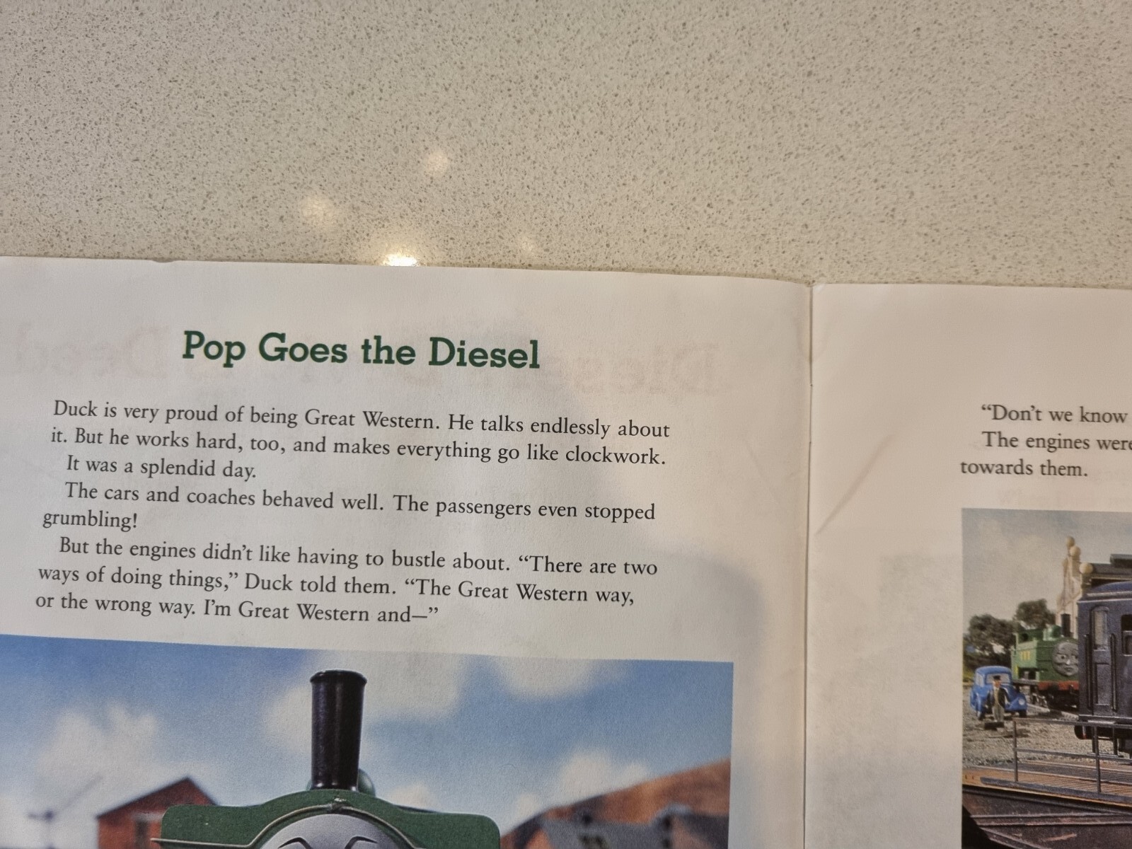 Vintage 1992 Diesel's Devious Deeds Book Thomas And Friends Train ...