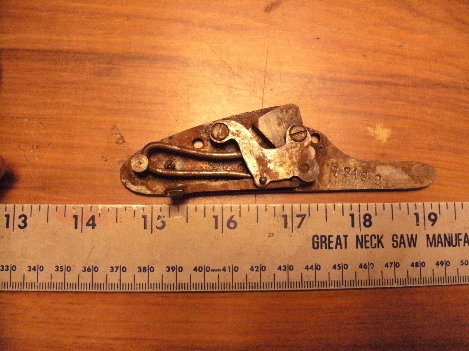 Compeer Arms Co. Left Side Lock Plate with Inner Parts, by Crescent ...