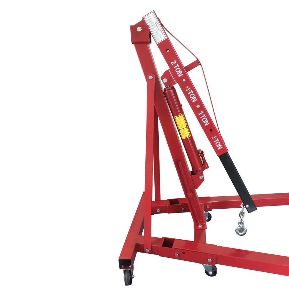 Heavy Duty 4000lbs Engine Load Leveler Engine Hoist/Shop Crane/Cherry ...
