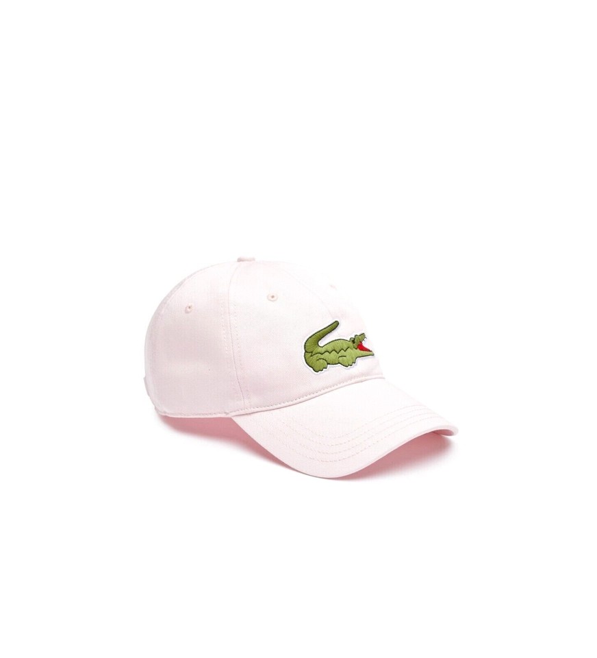 Lacoste Baseball Cap Big Croc Logo Organic Cotton RK9871 Green Blue ...