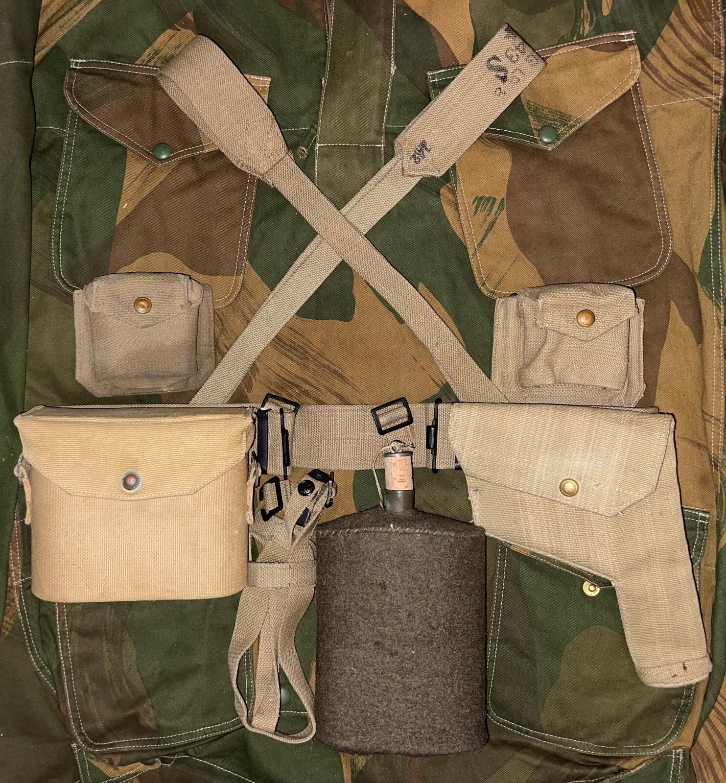 Pattern 37 British Web Gear - Infantry, NCO, Officer WW2 - Parts and ...
