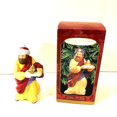 Caspar The Magi Blessed Nativity Collection Hallmark Keepsake Ornament ...