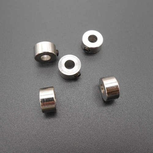 50Pc 4.05mm Metal Bushing Axle Stainless Shaft Sleeve Clamp Fixture ...