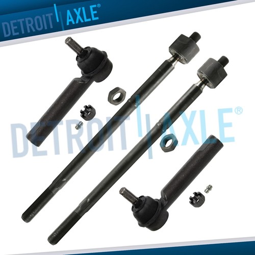 Front Inner and Outer Tie Rod End Links Kit for 2009-2019 Toyota ...