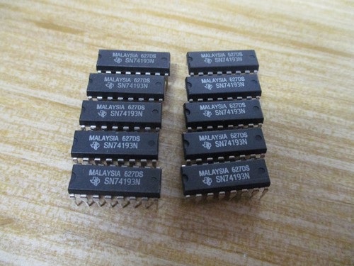Texas Instruments SN74193N Integrated Circuit (Pack of 10) | eBay