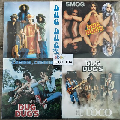 Los Dug Dugs - Dug Dug's + Smog + Cambia, Cambia + El Loco Vinyl 4LP ...