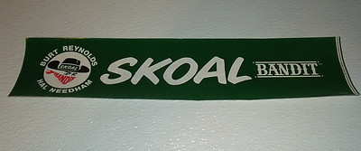 Skoal Bandit Bumper Sticker Burt Reynolds Hal Needham Vintage | eBay