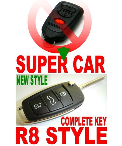 R8 STYLE FLIP REMOTE FOR ISUZU HYQ1512R KEYLESS ENTRY ALARM CLICKER FOB ...