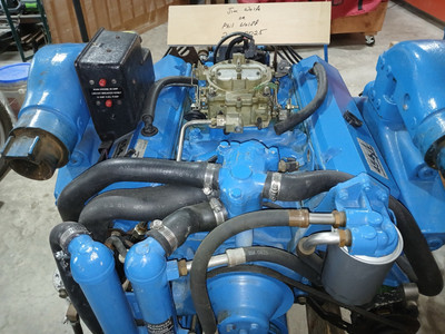 Pair Crusader 454 Marine Engines With V Drives | eBay