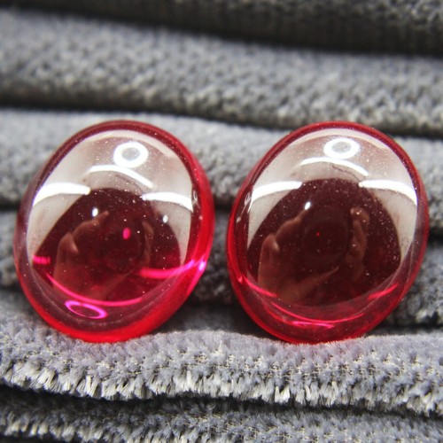 17.5 Ct Certified Natural Red Ruby Cabochon Shape Loose Gemstones | eBay