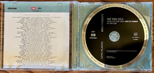 Those Lazy-Hazy-Crazy Days of Summer+ My Fair Lady by Nat King Cole (CD ...