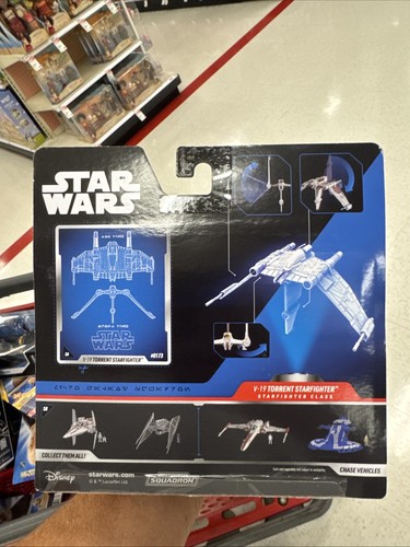 Star Wars Micro Galaxy Squadron V-19 Torrent Starfighter #0173 Series 8 ...