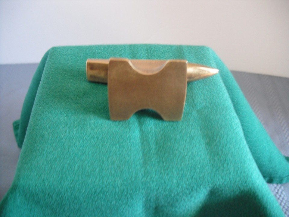 Vintage Brass Anvil Paperweight | eBay