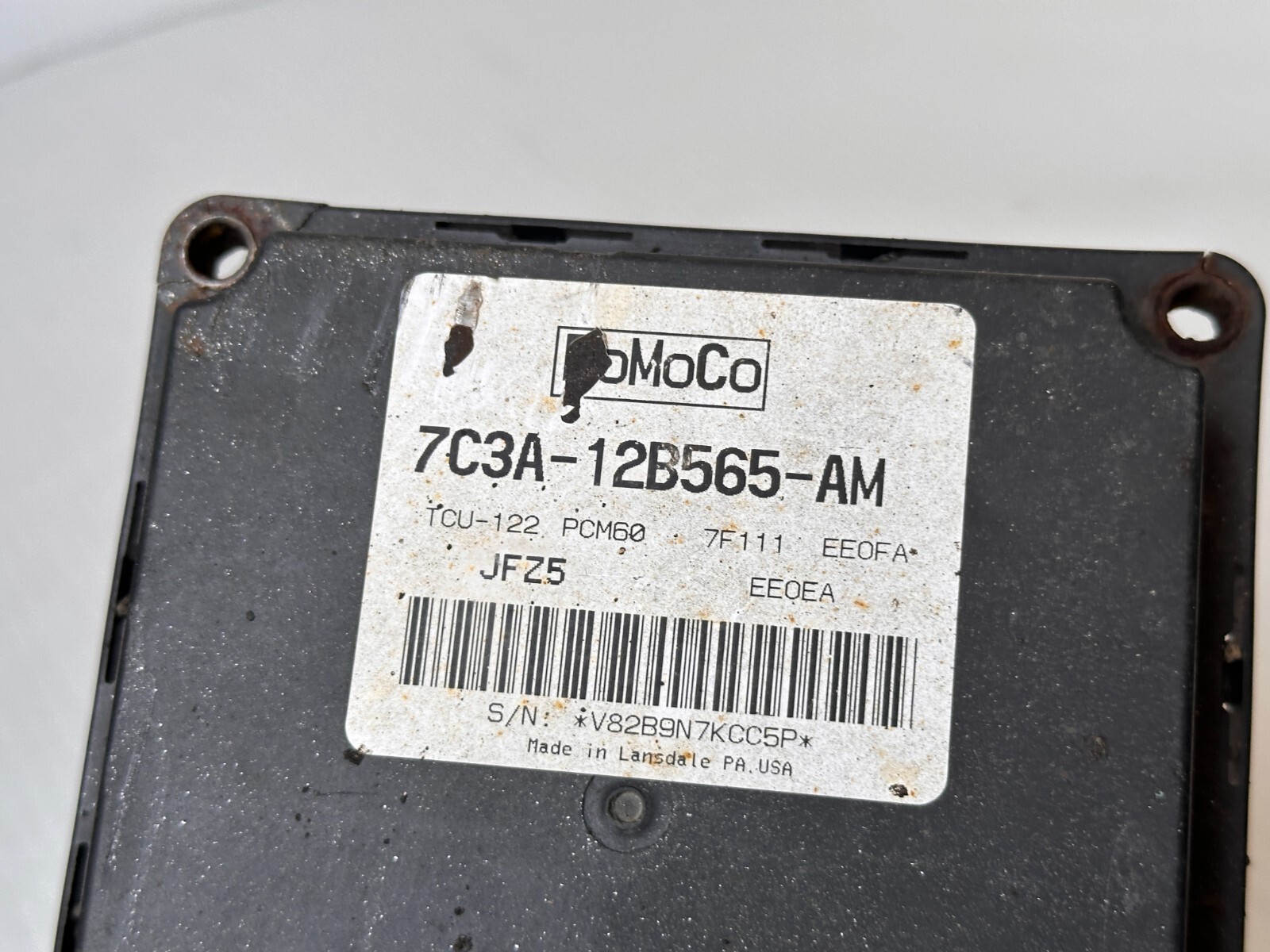 2008 Ford F250 Transmission Control Module TCM 7c3a-12b565-am OEM for ...