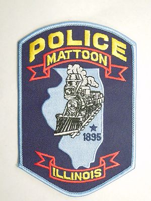 Vintage Police Mattoon Illinois 1895 Steam Engine Railroad Railway Iron ...