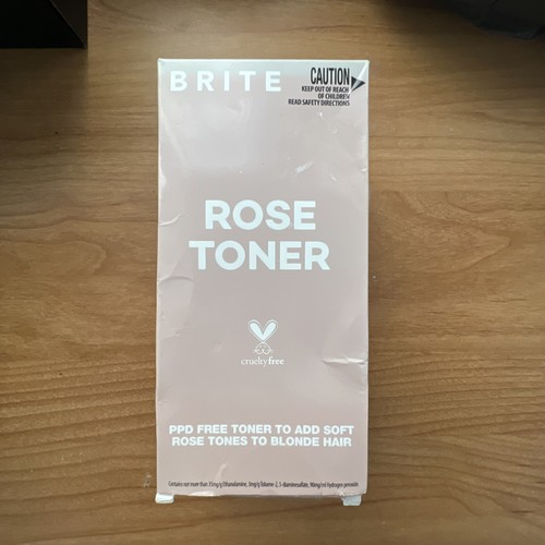 Brite Rose Toner - Cruelty Free Vegan Hair Colour Kit – New Sealed Box ...