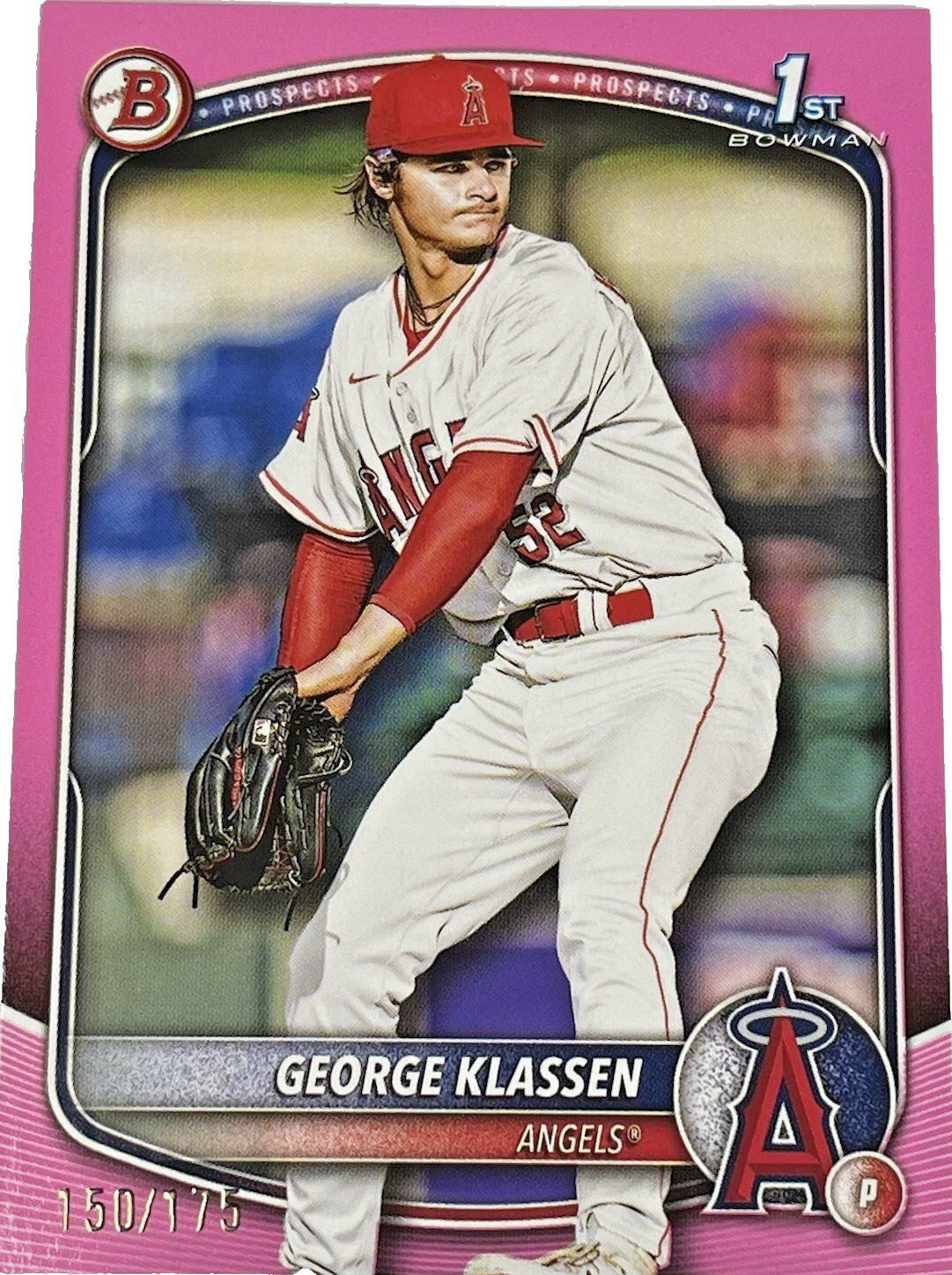 2025 Bowman - Prospects George Klassen #BP-63 Pink /175 (RC) for sale ...