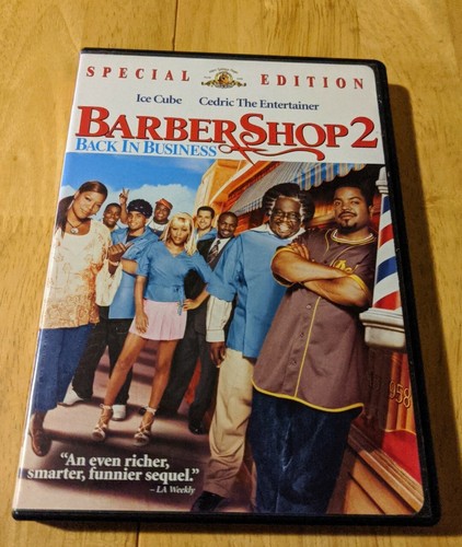 Barbershop 2: Back in Business (DVD, 2004, Special Edition) Starring ...