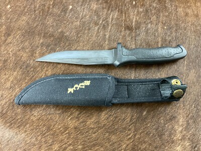 Buck Model 650 Nighthawk 6” Fixed Blade Combat Knife & Sheath, Made in ...