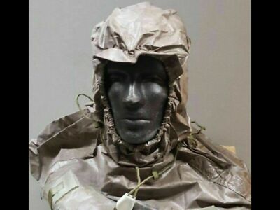 UNIVERSAL GAS MASK HOOD W/ VISOR CBR N NBC ABC S10 FRR GSR FM12 ARF-A ...