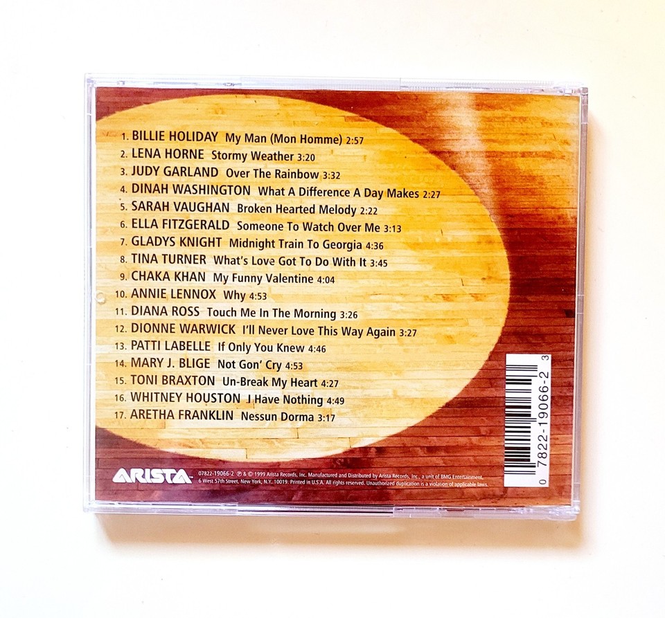 Ultimate Divas CD Greatest Female Vocalists 17 Songs 1999 Free Shipping ...