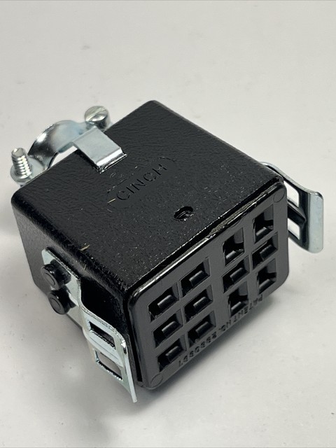 CINCH JONES S-312-CCT-L POWER SOCKET 12PIN w/LATCH for sale online | eBay