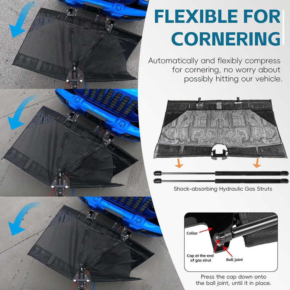 for Roadmaster 4750 Tow Defender Rock Shield for Blue Ox Tow Bars with ...