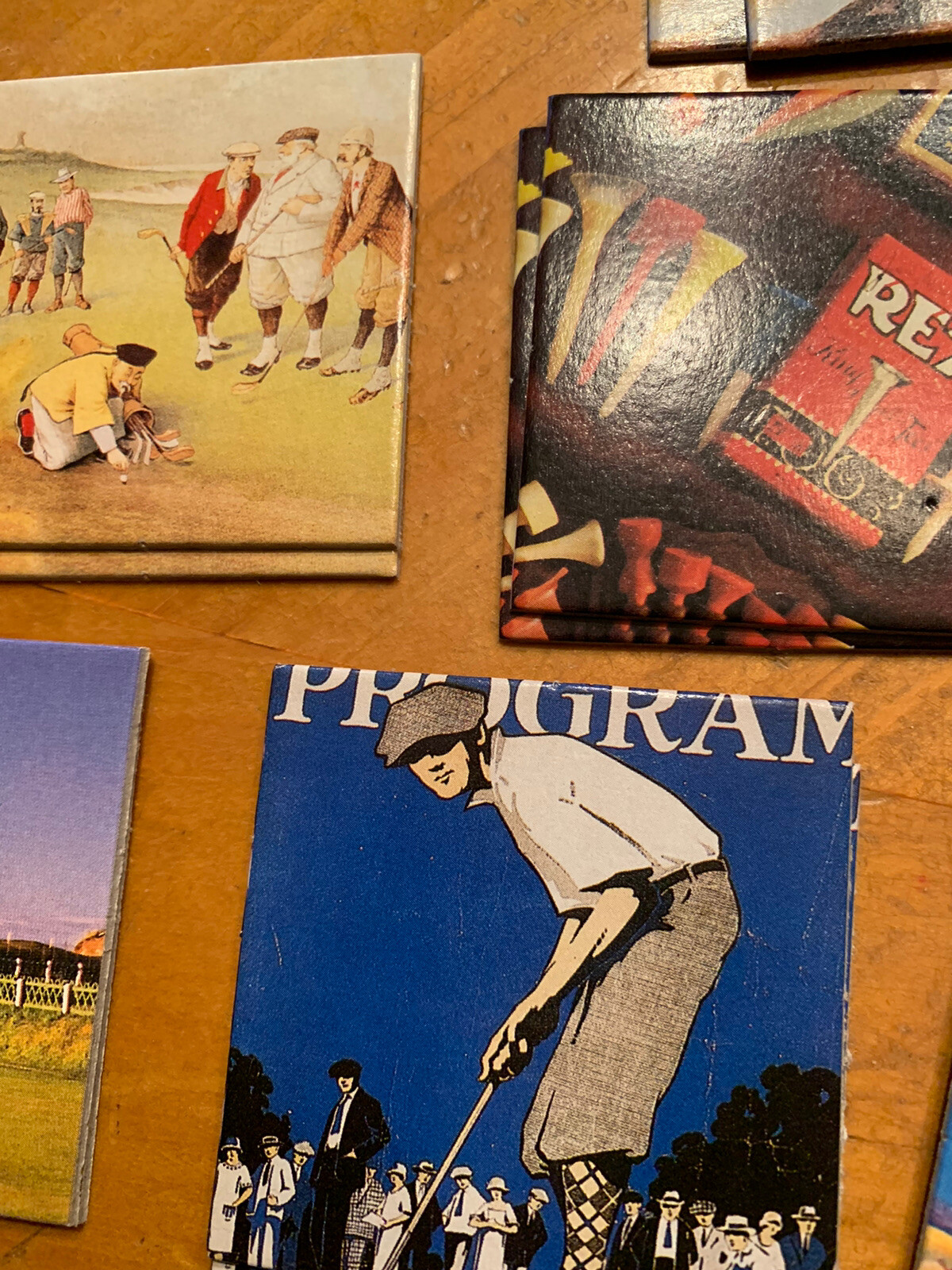 Classic Golf Memo Memory Match Game Vintage 1995 by Platnik No. 7085 ...