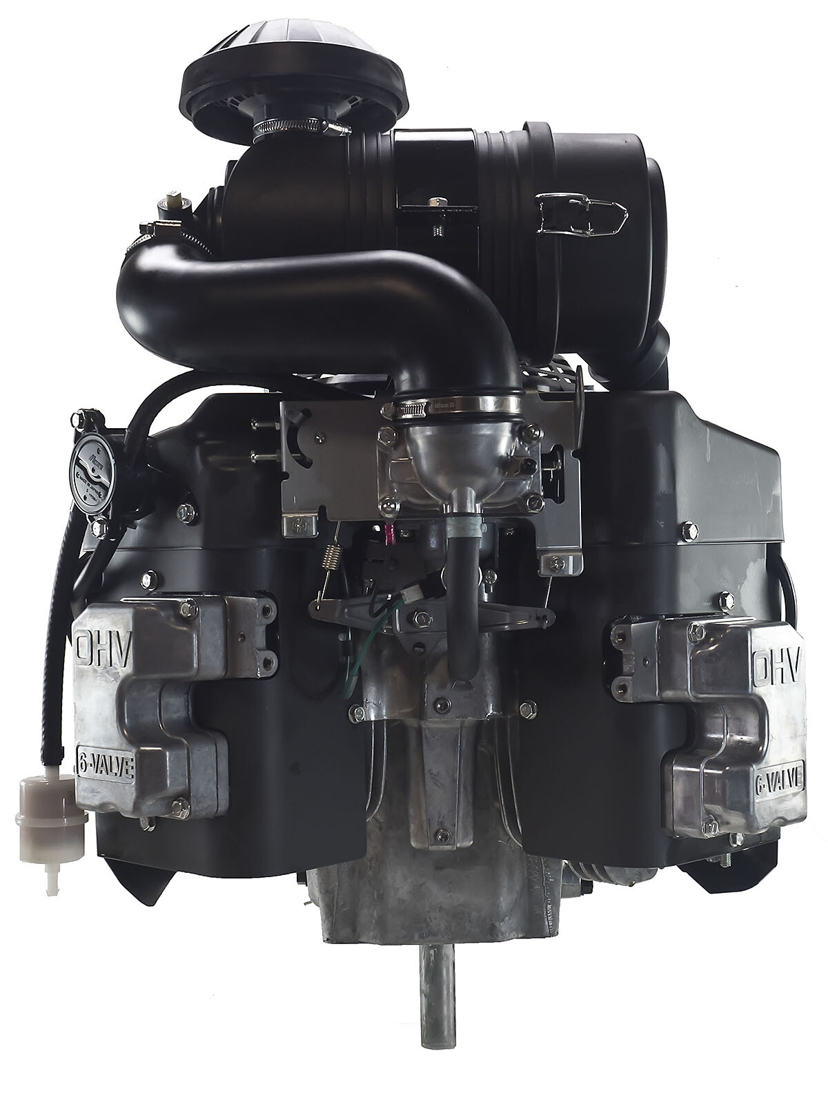 35hp Kawasaki Vert Engine 1-1/8"Dx4-3/8"L Twin Cylinder 20Amp FXT00V ...