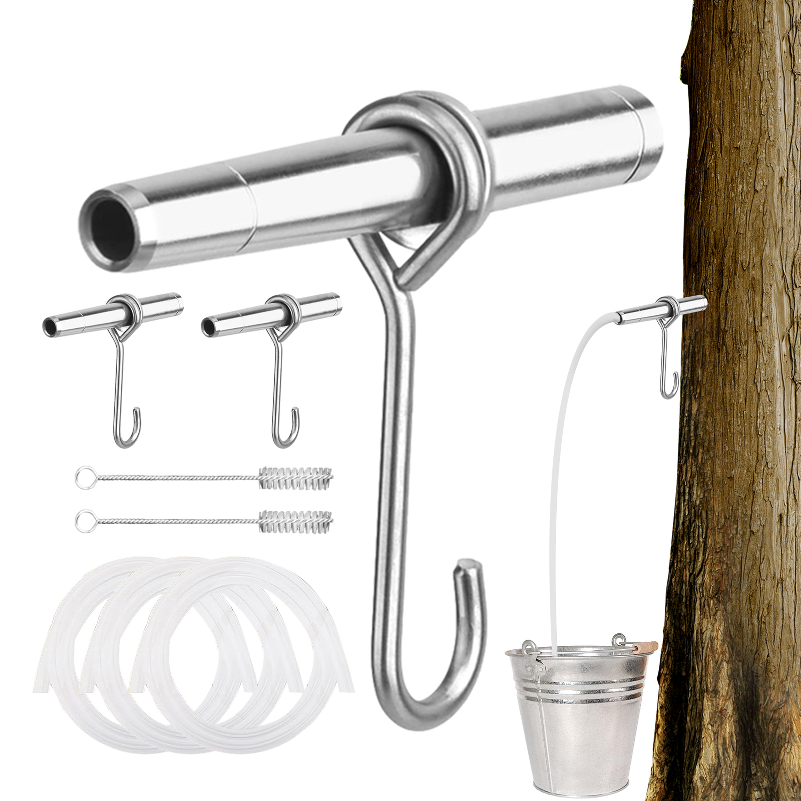 Maple Syrup Tapping Kit Stainless Steel | Grelly UK