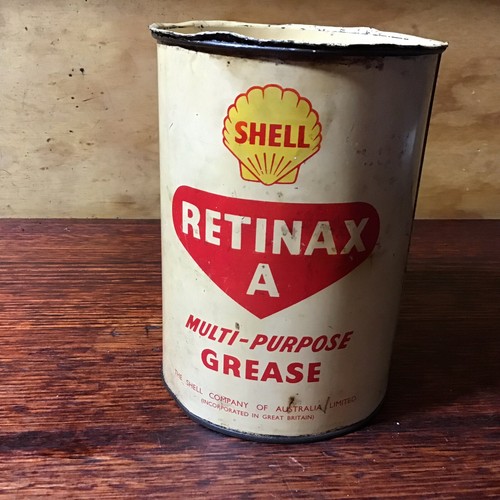 Shell Retinax A Grease Tin 5LBS Net | eBay Australia