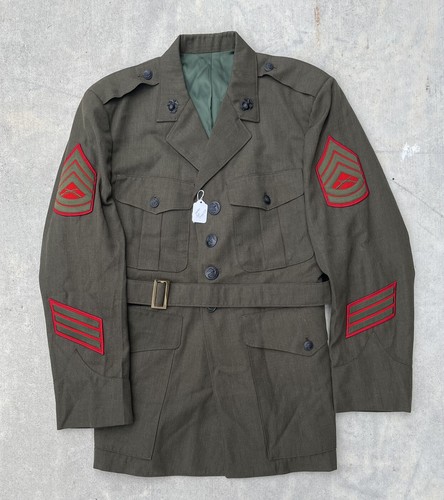 Vintage E8 Master Sergeant US Marine Corps Uniform Ja… - Gem