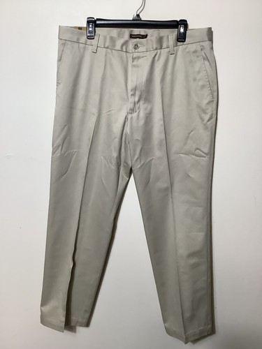 Dockers Men's Straight Fit Khaki Flat Front D2 Pants Size 36x30 Brand ...