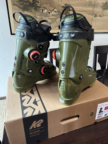 K2 Cortex 130 Zonal Dual BOA Men's Ski Boots, M27.5 | eBay