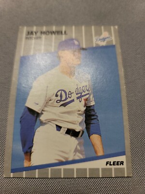 1989 Fleer Baseball Card #64 Jay Howell and Dave Schmidt 618# | eBay