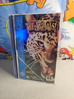 San Diego Zoo Presents... The Animals (Sega CD, 1994) CIB Complete ...