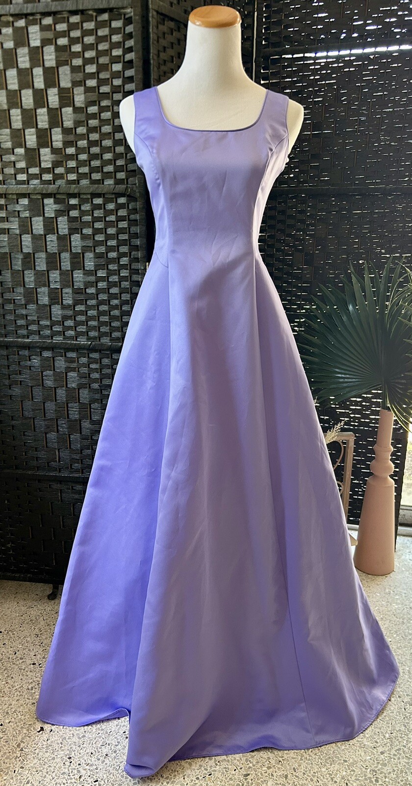 90s/Y2K Zum Zum Light purple lavender A-Line formal p… - Gem