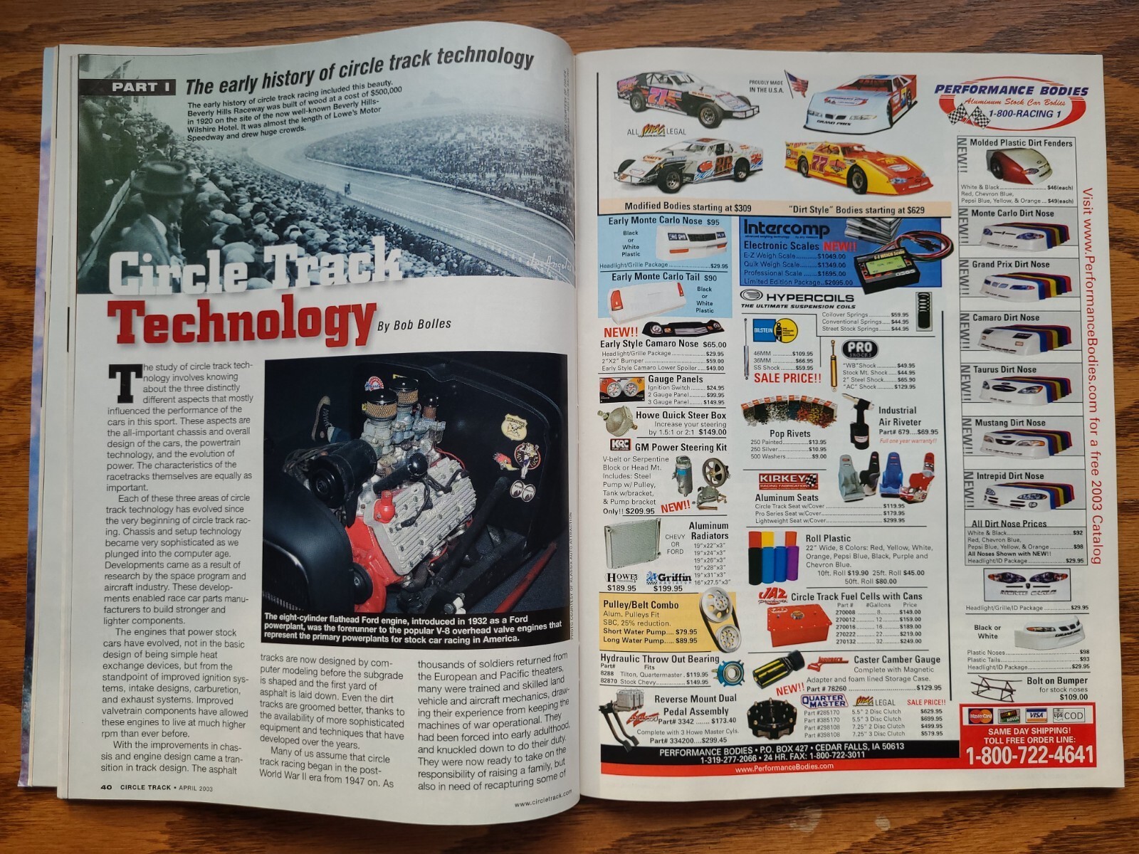 Circle Track Racing Technology Magazine April 2003 Short Track ...
