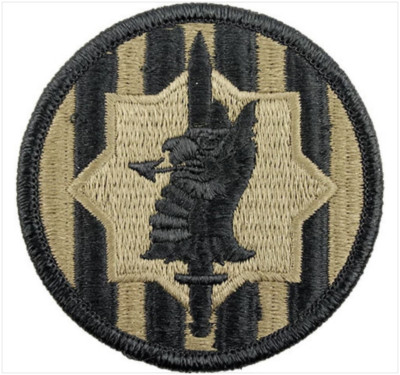 GENUINE U.S. ARMY PATCH: 89TH MILITARY POLICE BRIGADE - EMBROIDERED ON ...