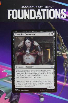 MTG FDN: Vampire Gourmand (Creature Vampire) Regular Uncommon 0074 ...