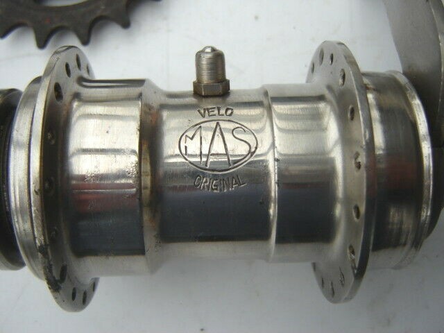 MAS SINGLE SPEED COASTER BRAKE/BACK PEDAL BRAKE REAR HUB 36 H - NOS | eBay