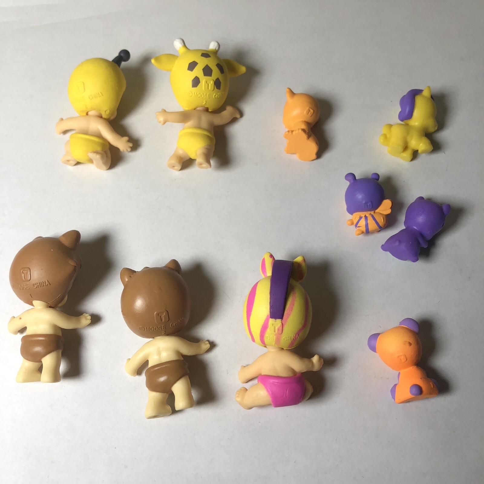 TWOZIES Baby & Animal Pet Lot Moose Toys Lot | eBay