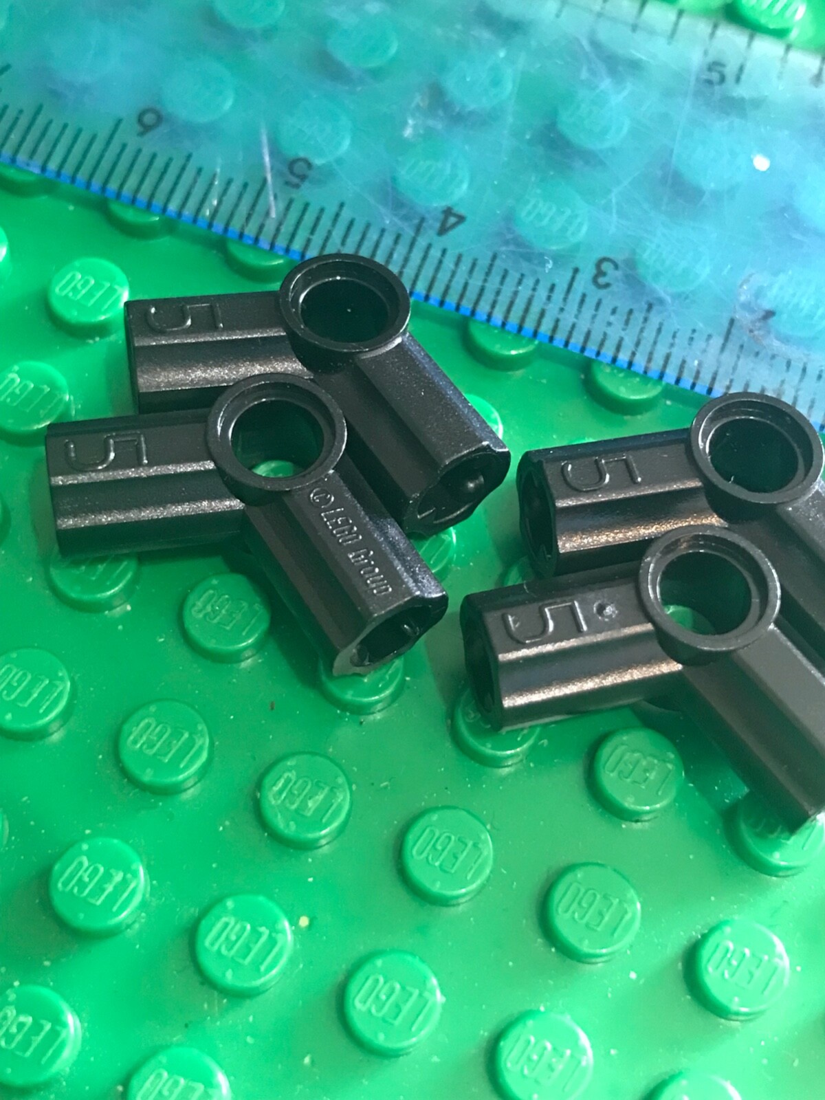 Lego 10 x Technic Axle & Pin Angle Connector Black #5 / Type No 5 | eBay